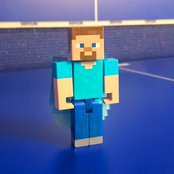 Mattel | Toys | Minecraft Steve Figure With Alondra Wings | Poshmark